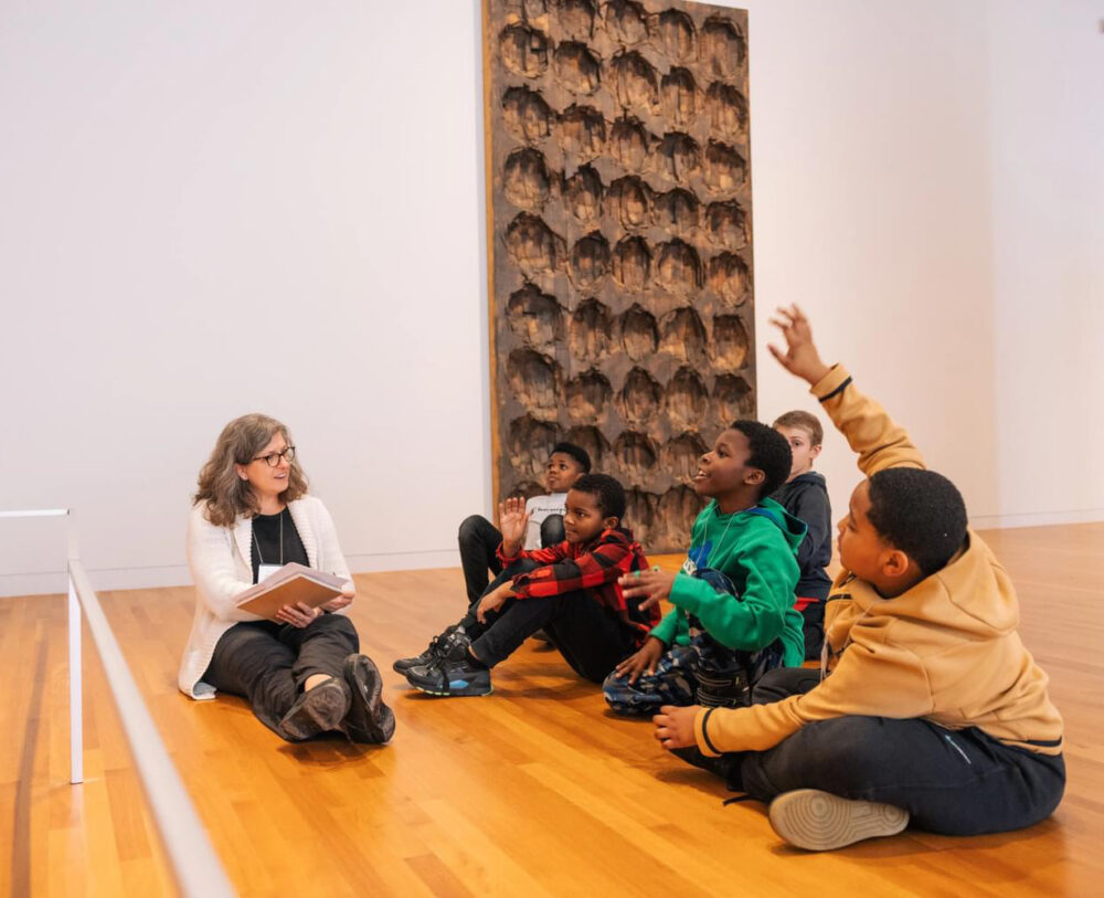 Fang ding (“square tripod” cooking vessel) with taotie mask and gui ...